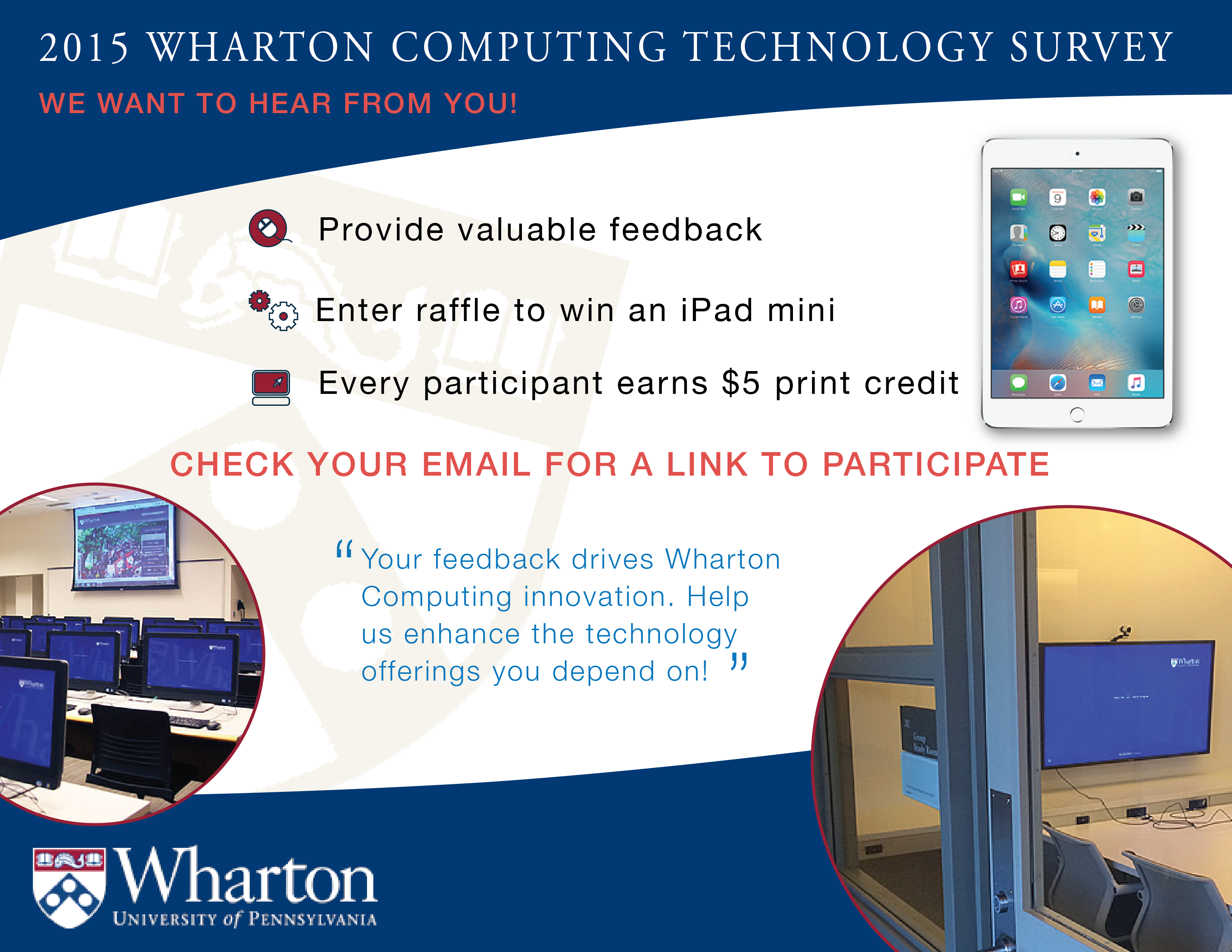 Do You Have Feedback for Wharton Computing? - Client Support Services